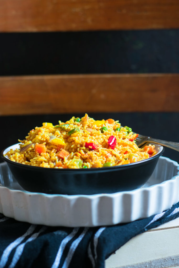 Tawa Rice - Cooking With Sapana
