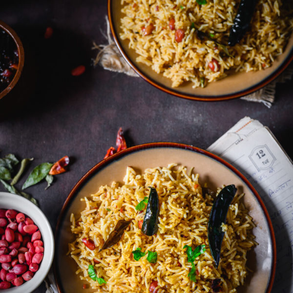 Tamarind Rice, South Indian Puliyogare Recipe - Cooking With Sapana