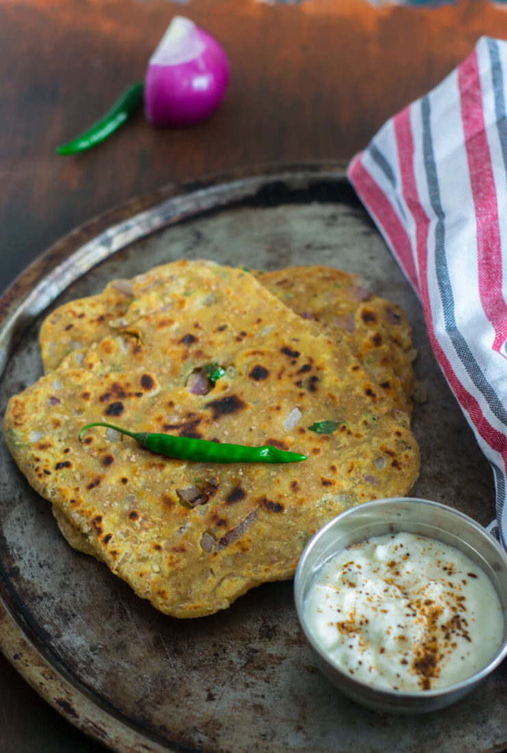 Onion Paratha, How to make Pyaz ke Parathe- Cooking With Sapana