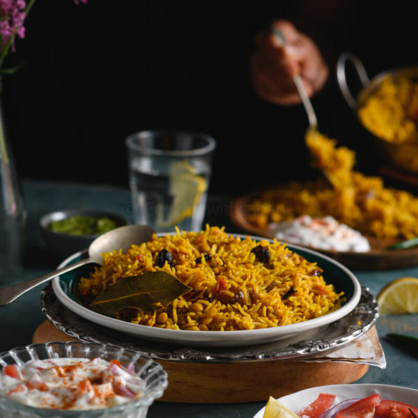 Chana Dal Pulao, Easy One Pot Dal Pulao - Cooking With Sapana